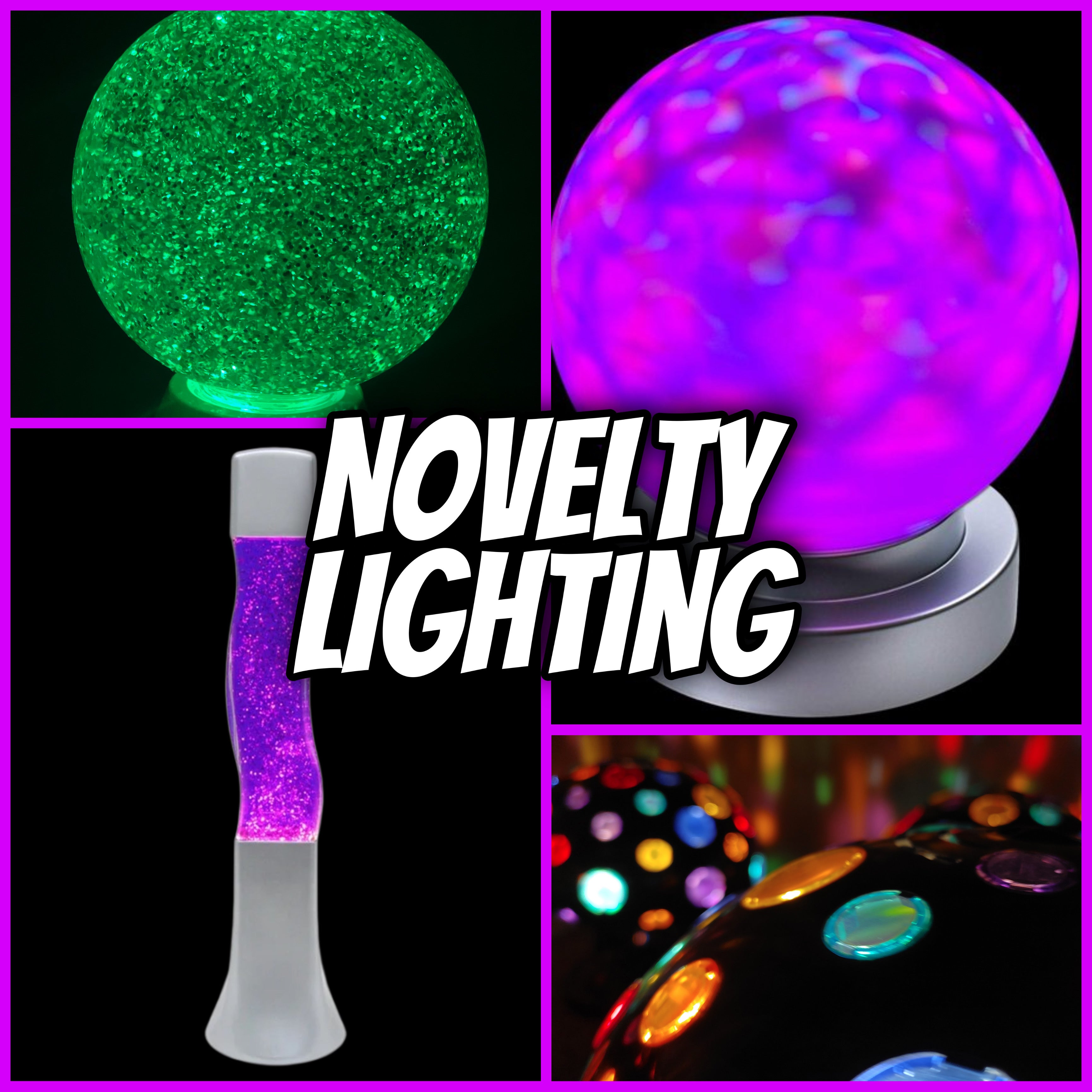 Novelty lighting store